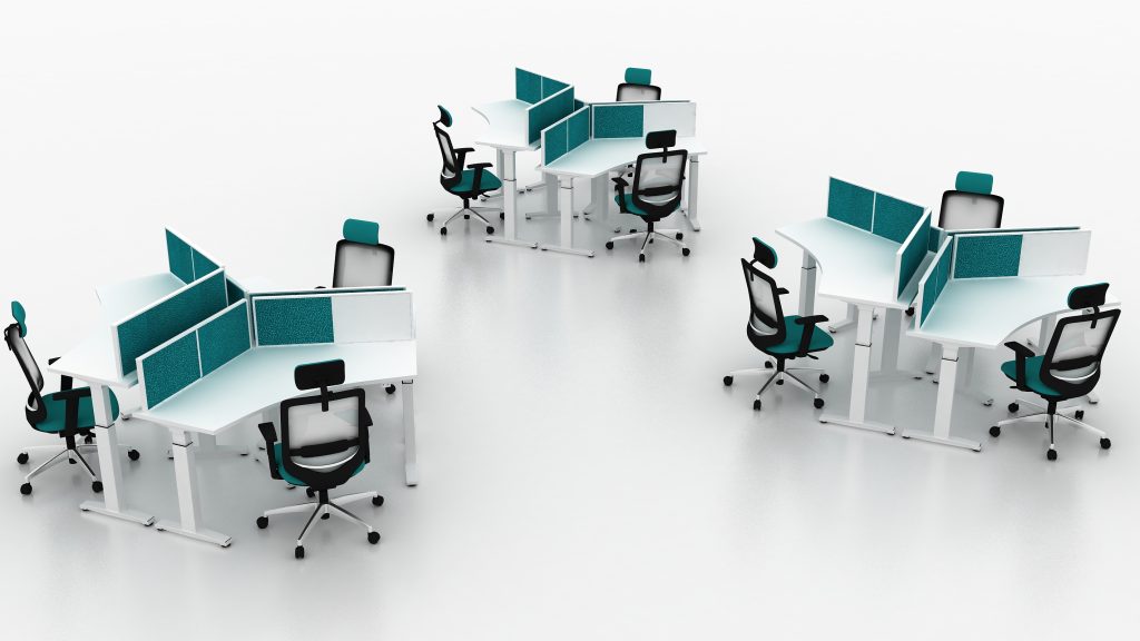 Smart Desk System | Height Adjustable Desk | Frontier