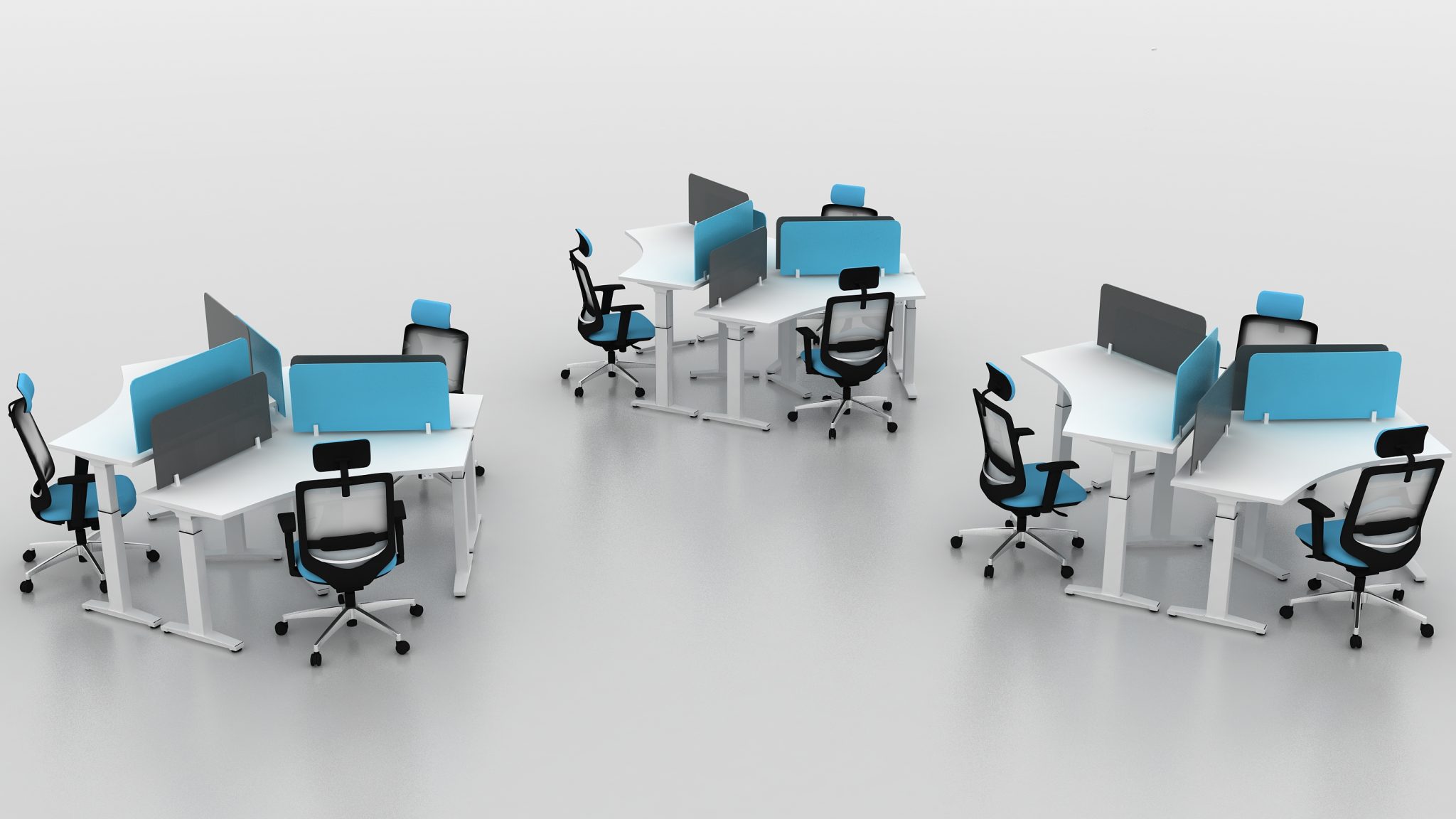 Smart Desk System | Height Adjustable Desk | Frontier