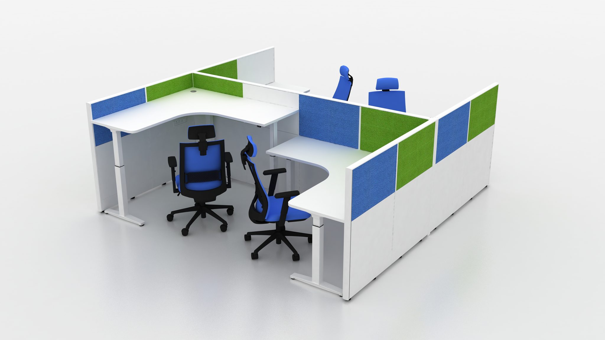Smart Desk System | Height Adjustable Desk | Frontier