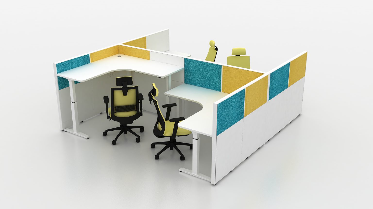 Smart Desk System | Height Adjustable Desk | Frontier