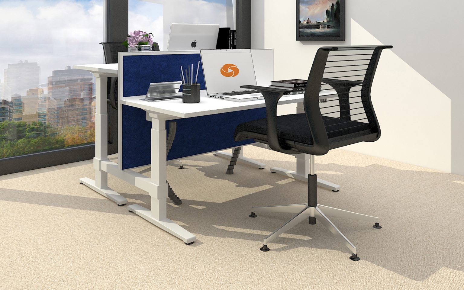 Smart Desk System | Height Adjustable Desk | Frontier
